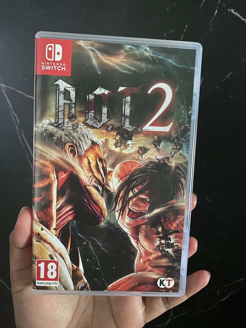Attack on Titan: AOT 2 (Nintendo Switch Game), Video Gaming, Video ...