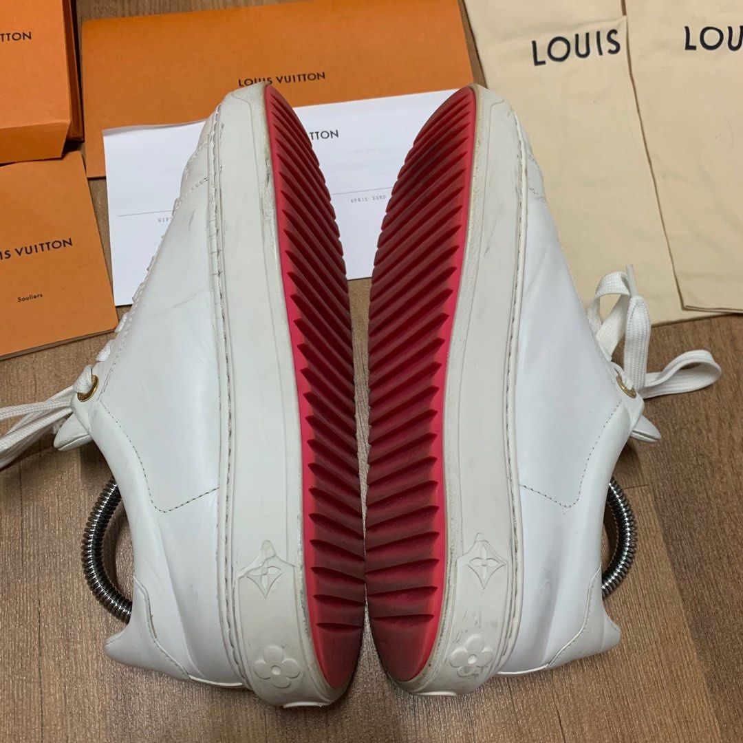 AUTHENTIC LOUIS VUITTON LV TIME OUT SNEAKER, Luxury, Sneakers ...
