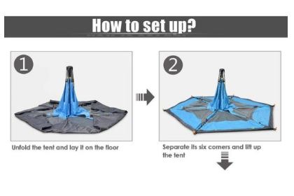 Automatic Opening Beach tent Tents 5-8 Person Automatic Camping Tent 2 ...