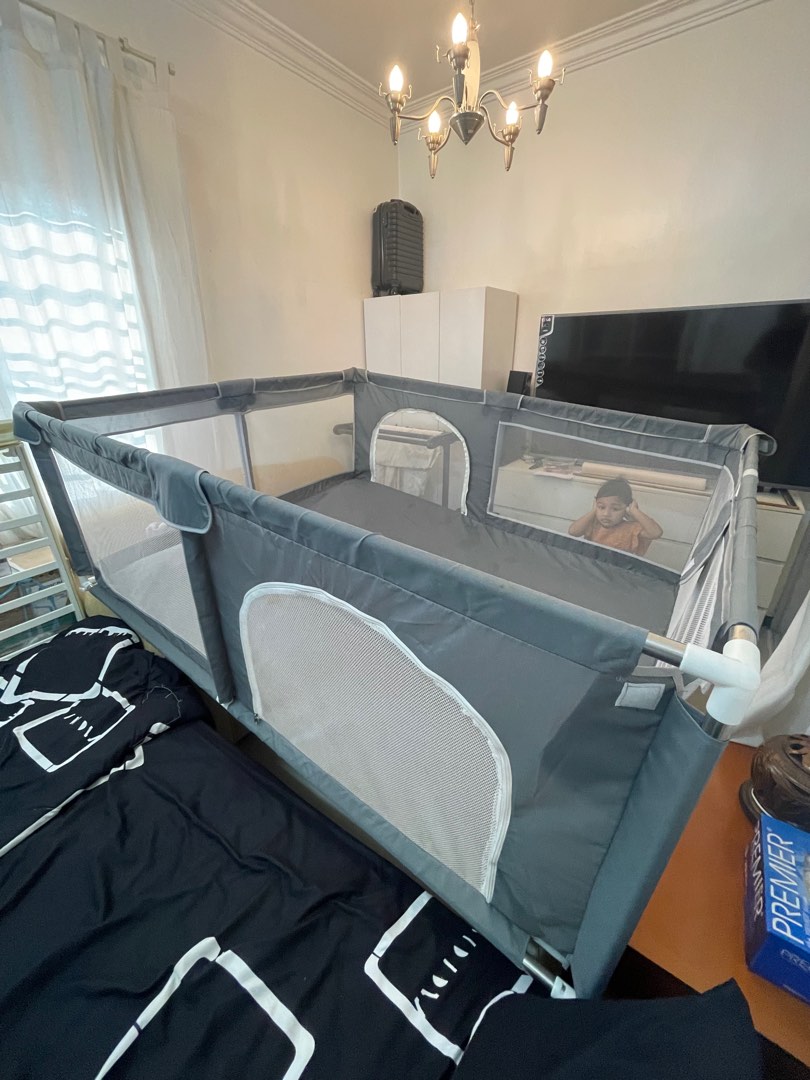 Baby cage playpen, Babies & Kids, Baby Nursery & Kids Furniture, Cots ...