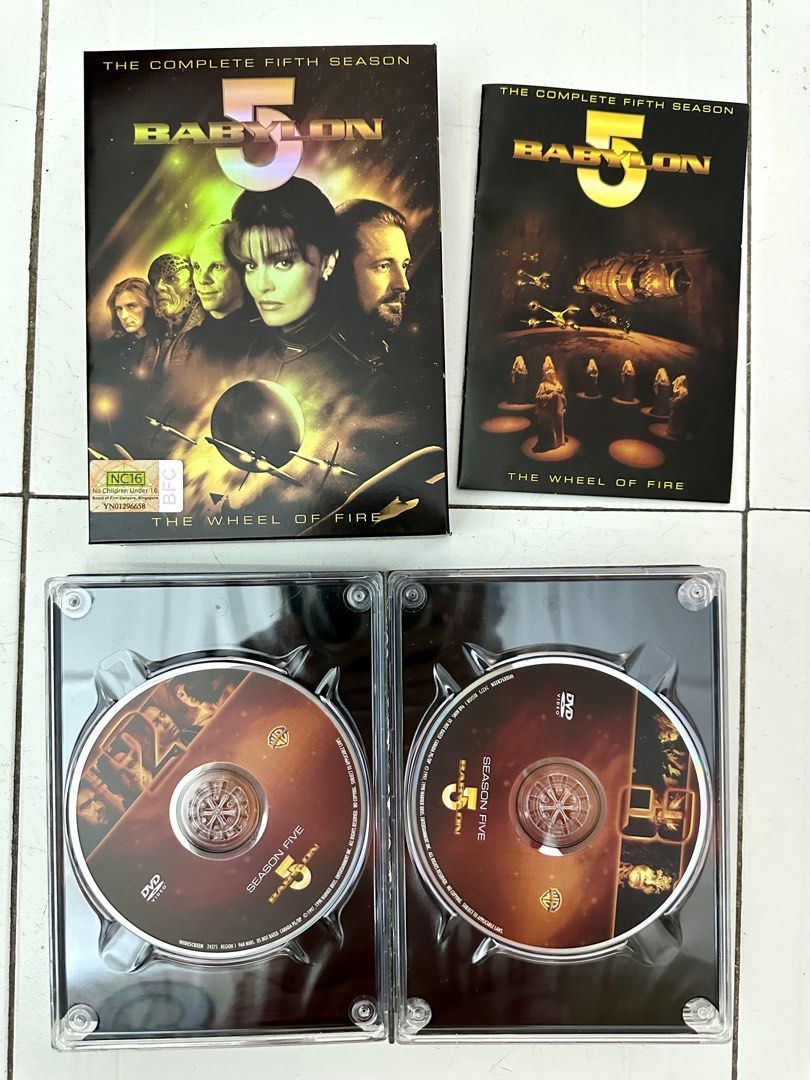 Babylon 5 The Complete Fifth Season, Hobbies & Toys, Music & Media, CDs ...