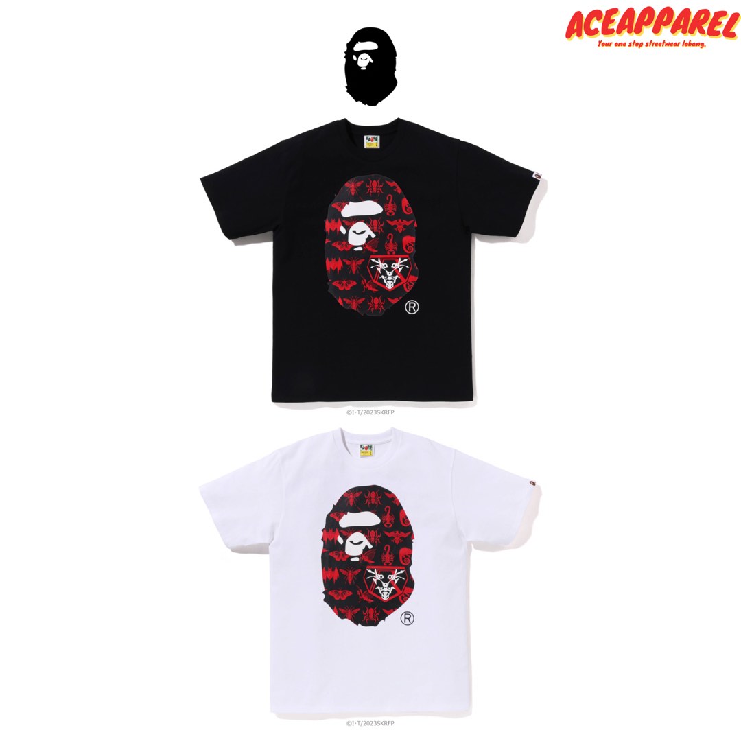 Bape x Kamen Rider New Collab, Men's Fashion, Tops & Sets, Tshirts ...