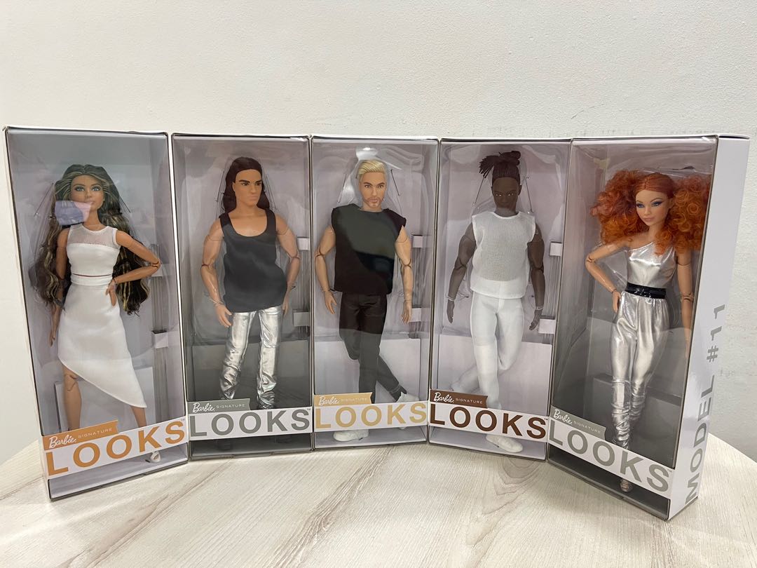 Barbie Looks Doll x 5, Hobbies & Toys, Toys & Games on Carousell