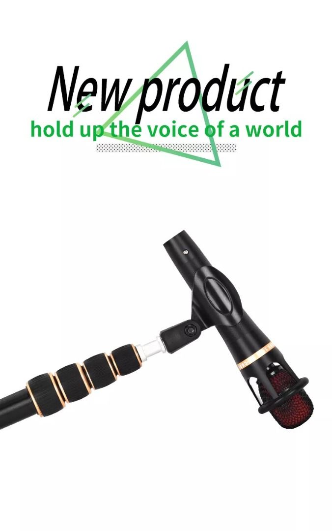 Beike QZSD 308cm Extendable Telescoping Microphone Boom Pole Boompole ...
