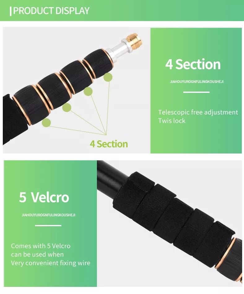 Beike QZSD 308cm Extendable Telescoping Microphone Boom Pole Boompole ...