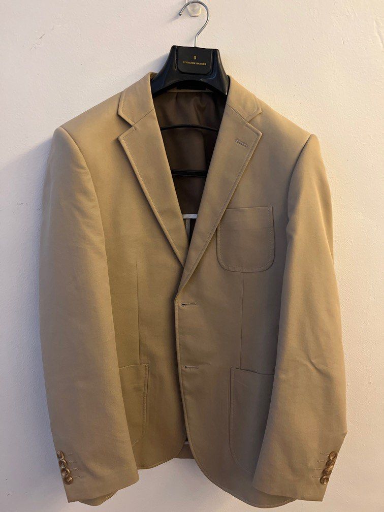 Benjamin Barker brown jacket, Men's Fashion, Coats, Jackets and ...