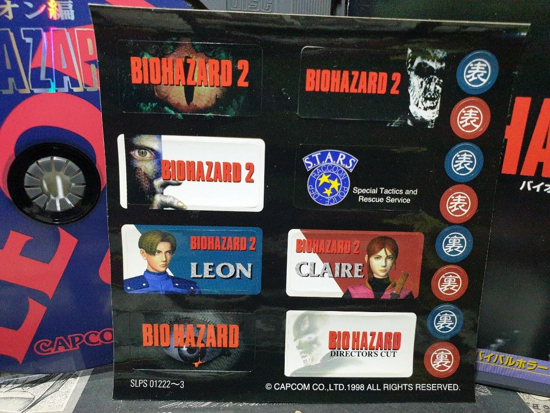 Biohazard 2 PS1 Ntscj Japan region, Video Gaming, Video Games ...