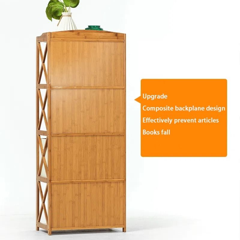 Book shelf Multi-layer storage rack Simple Floor Storage shelves High ...