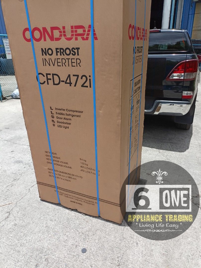 BRAND NEW SIDE BY SIDE REF CONDURA, TV & Home Appliances, Kitchen ...