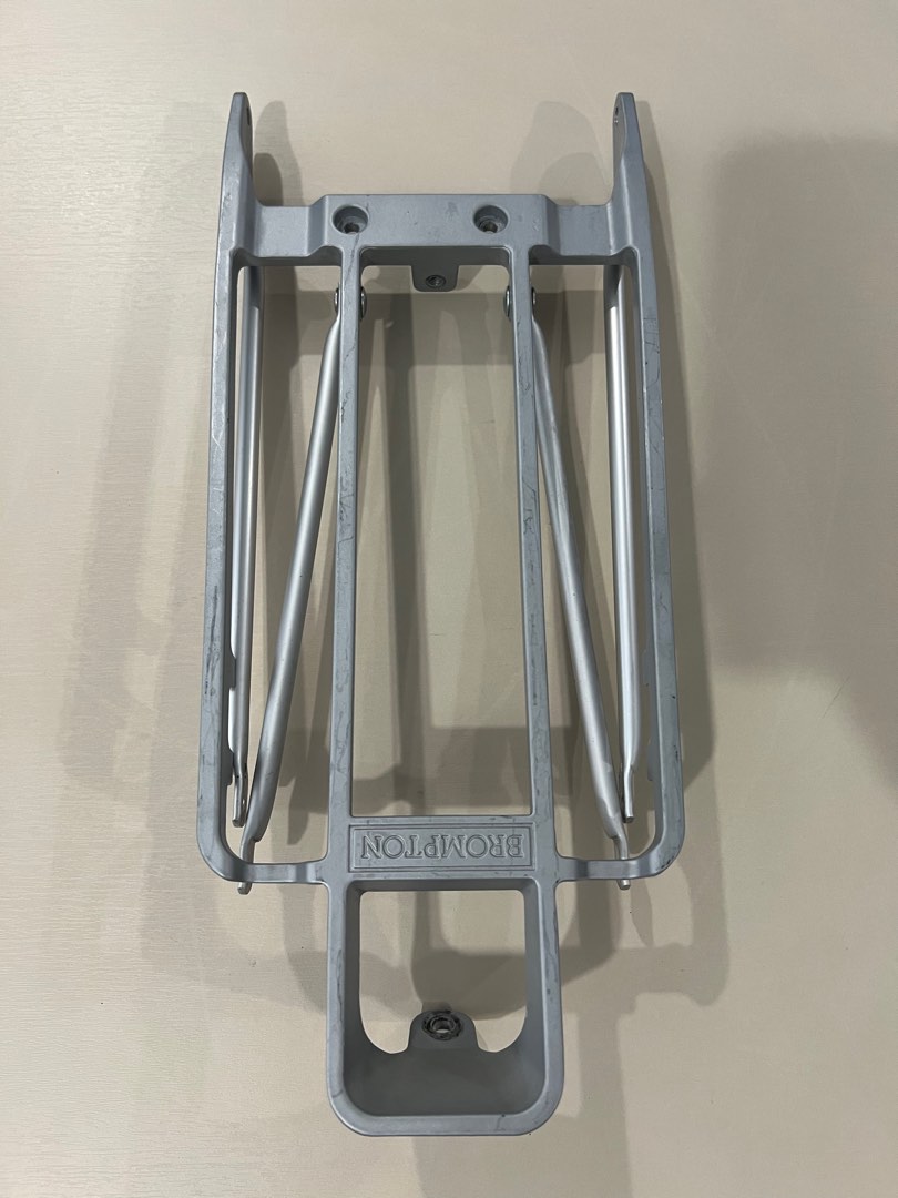 Brompton Original Rear Rack (Silver) plus freebies, Sports Equipment ...