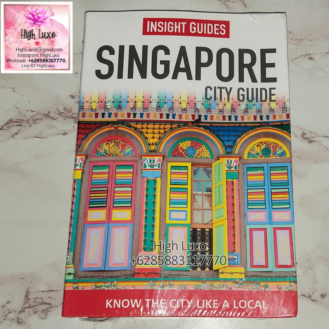 Buku Travel Insight Guides Singapore City Guide Singapura SG Impor ...