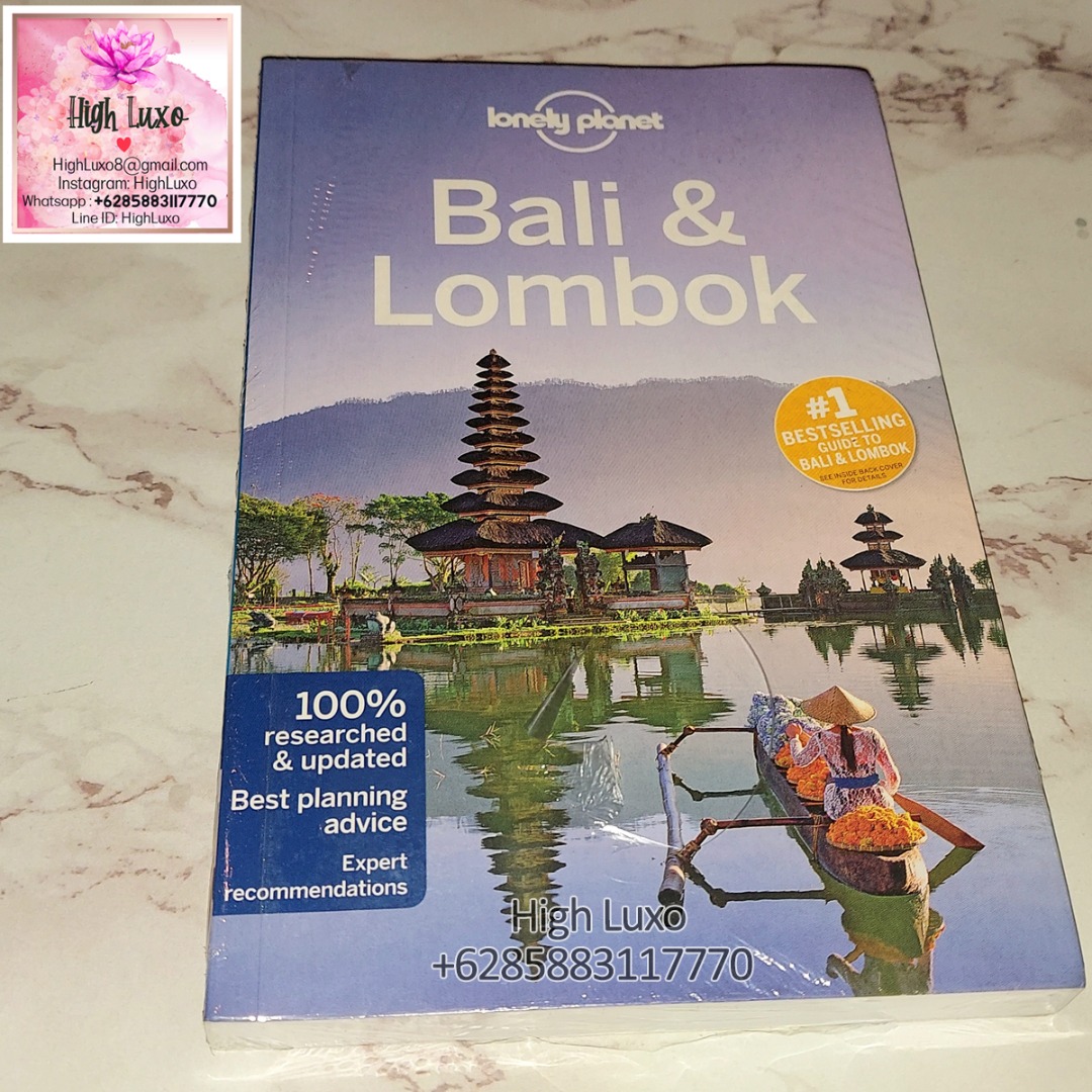 Buku Travel Lonely Planet Bali & Lombok INDONESIA SOUTHEAST ASIA TENGGARA Impor Import English ...
