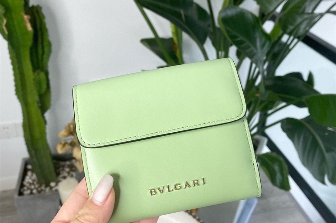 Bulgari serpenti forever trifold wallet in calf leather, Women's ...