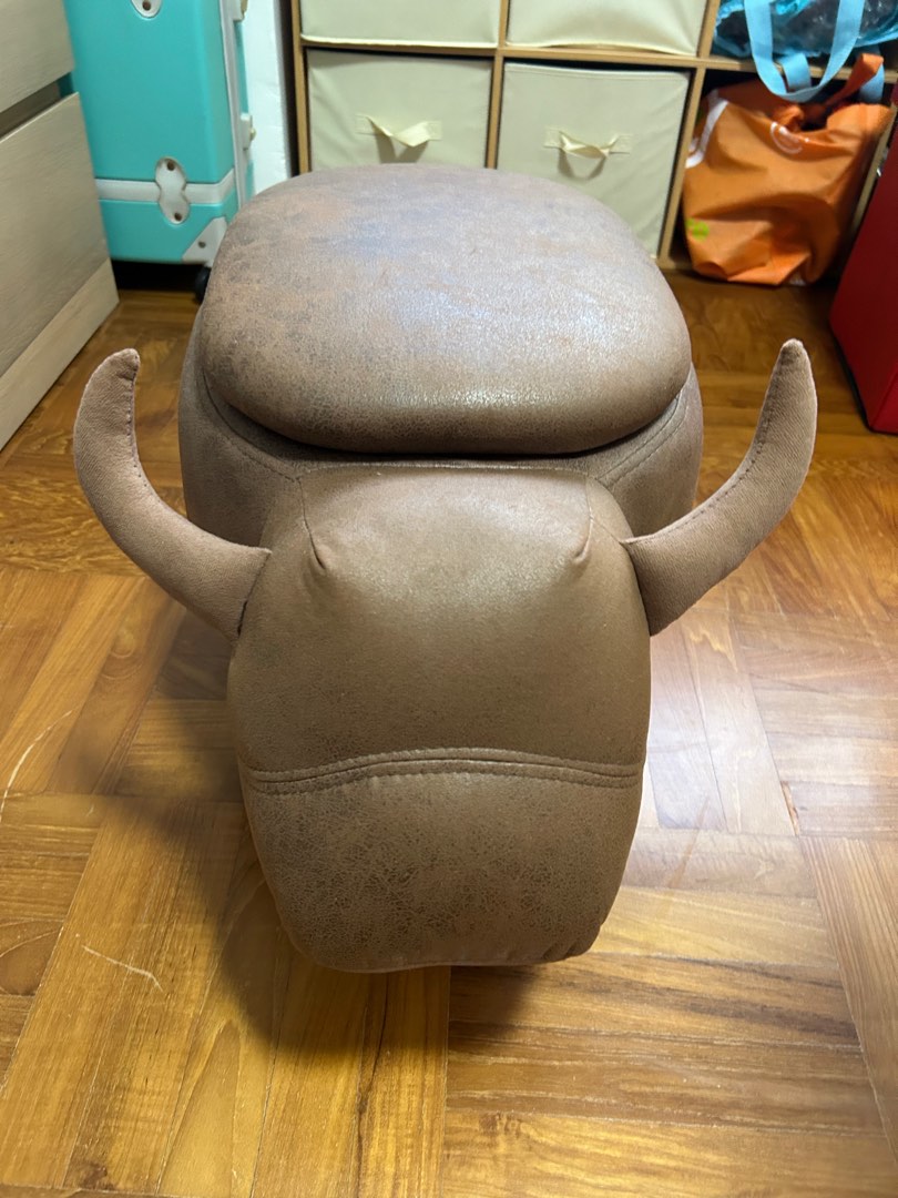 Bull Storage chair and display, Furniture & Home Living, Furniture ...