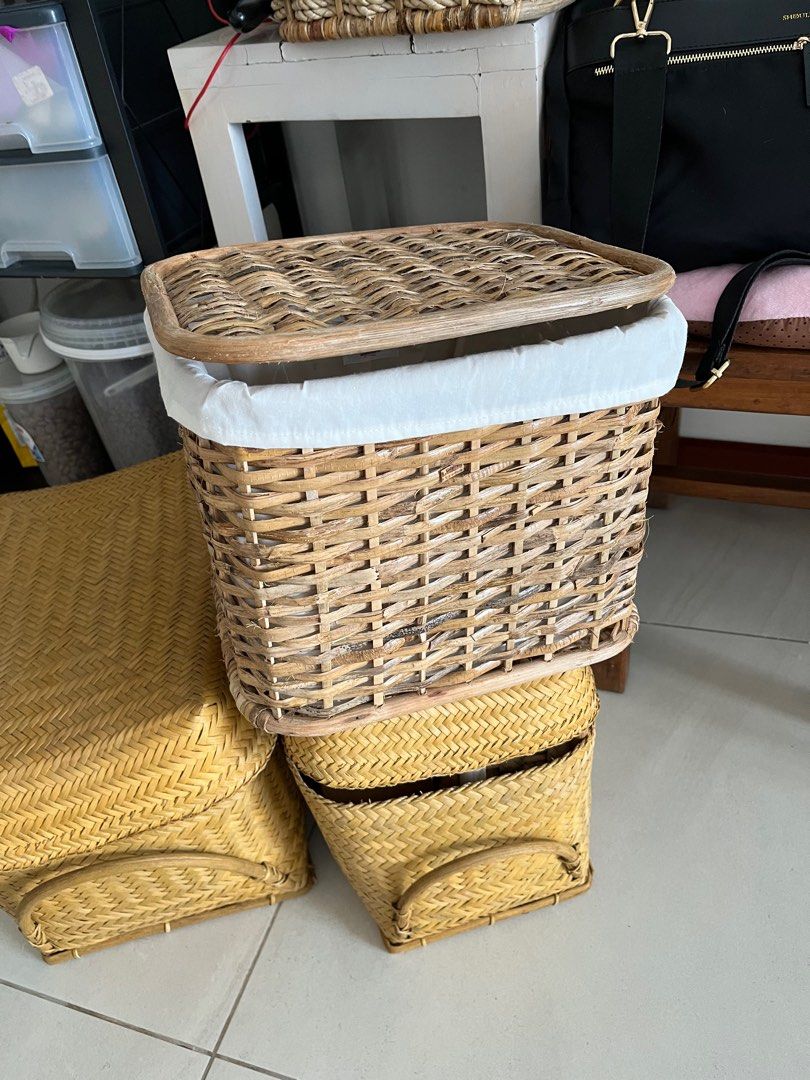 Buri Rattan Boxes, Furniture & Home Living, Furniture, Shelves ...