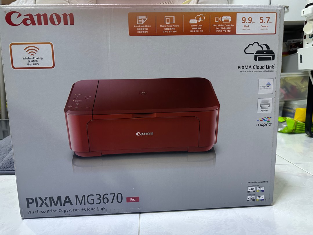 Canon PIXMA MG3670, Computers & Tech, Printers, Scanners & Copiers on ...