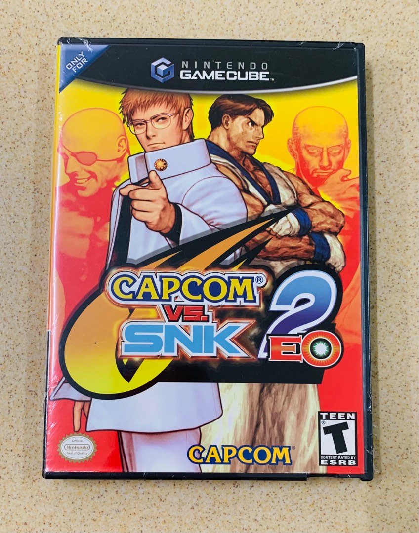 Capcom Vs SNK 2 EO Gamecube, Video Gaming, Video Games, Nintendo on Carousell