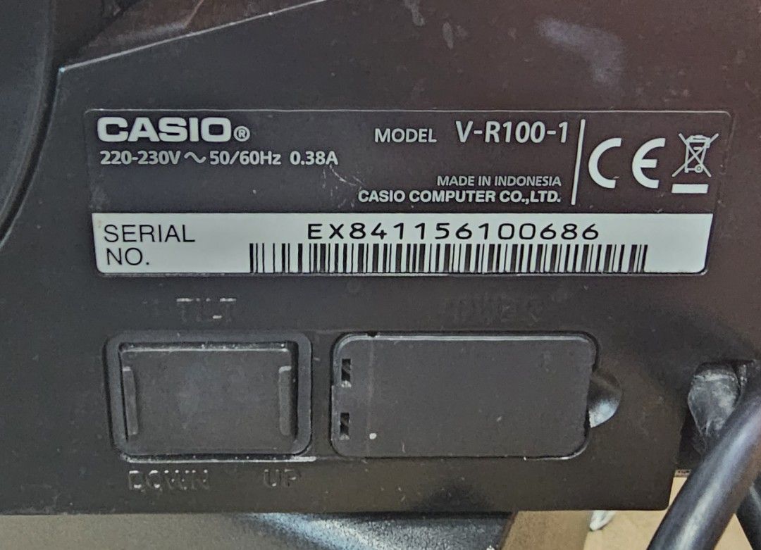 CASIO POS SYSTEM V-R100, Computers & Tech, Office & Business Technology ...