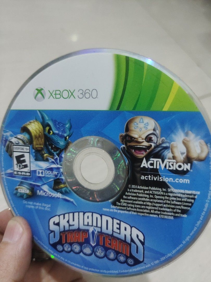 CD Game Xbox 360 Skylanders Trap Team, Video Game, Game di Carousell
