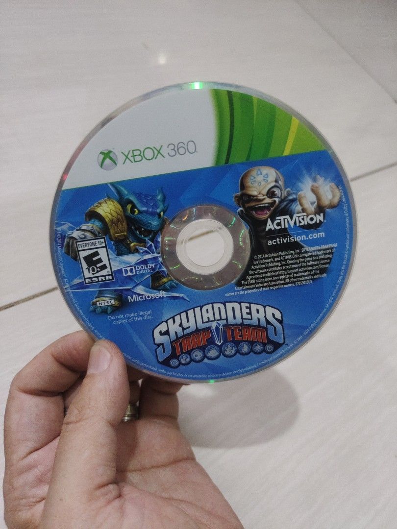 CD Game Xbox 360 Skylanders Trap Team, Video Game, Game di Carousell
