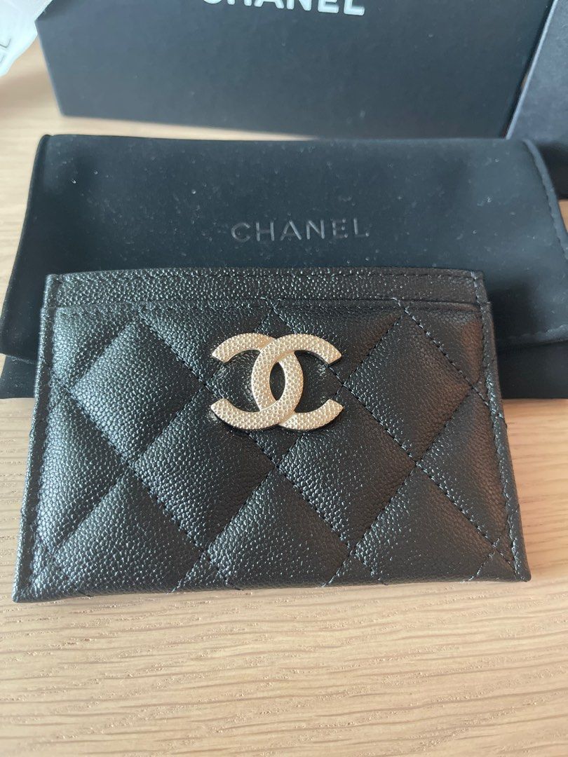 Chanel Card Holder, Women's Fashion, Bags & Wallets, Wallets & Card ...