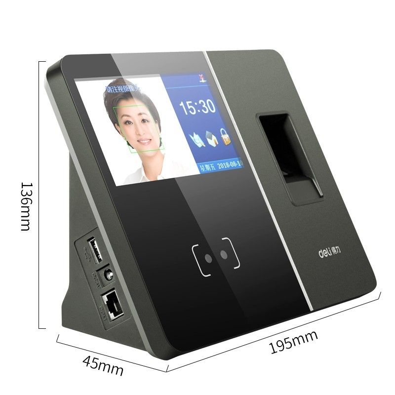 Check out Deli Office Machine Face& Fingerprint Identification ...