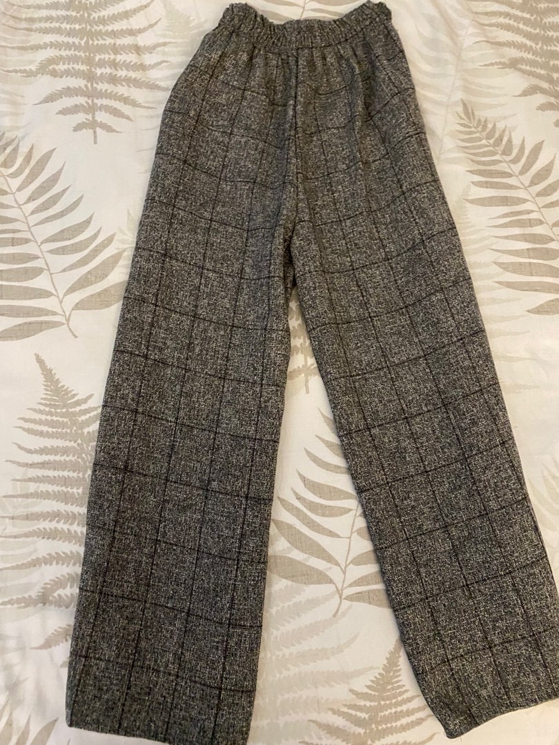 Checkered Pants, Women's Fashion, Bottoms, Other Bottoms on Carousell