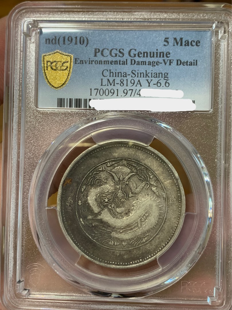 China Sinking Dragon Silver coin, Hobbies & Toys, Memorabilia ...