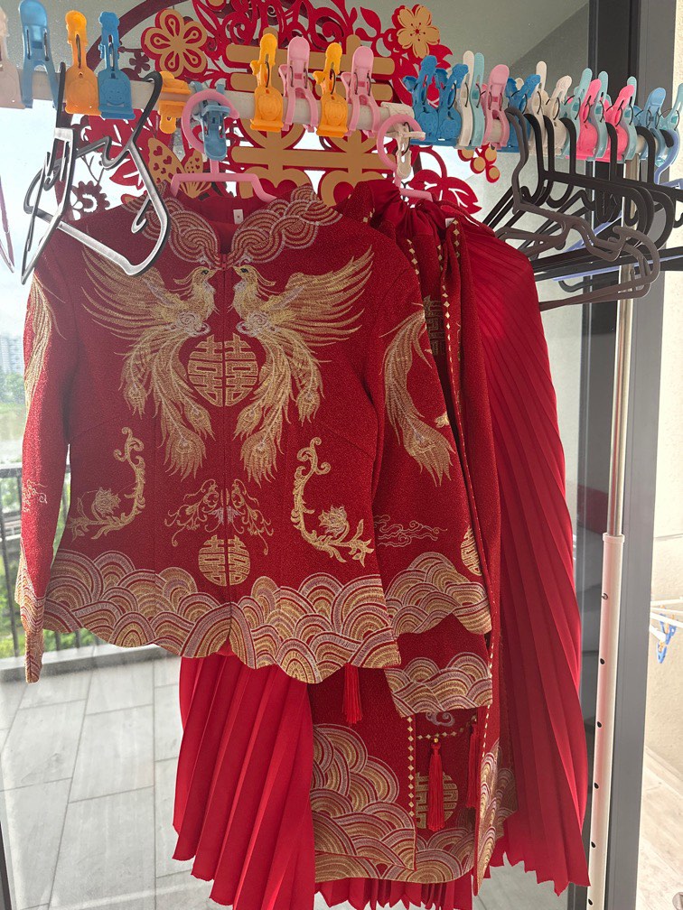 Chinese kua, Women's Fashion, Dresses & Sets, Traditional & Ethnic wear ...