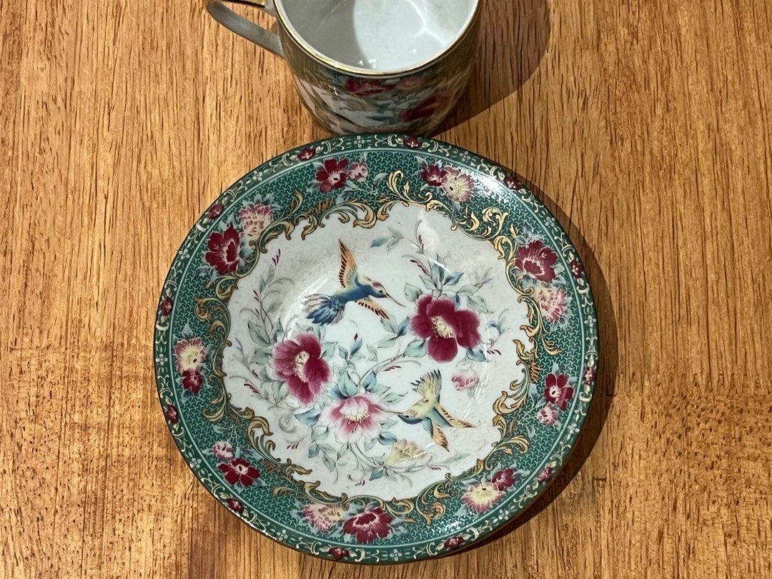 Chinese style tea cup (11cm diameter for the plate), Furniture & Home ...