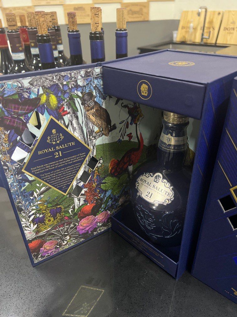 Chivas Regal 21 year old royal salute, Food & Drinks, Alcoholic ...