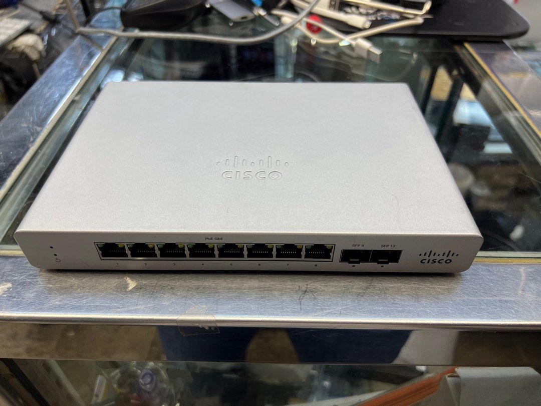 Cisco MS120-8LP-HW 8-Port POE + Switch/ 2 xSFP, 電腦＆科技, 電腦周邊及配件, Wifi及上網 ...