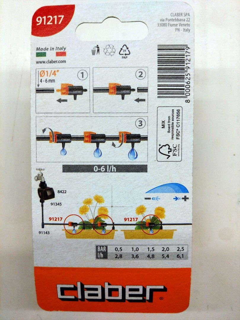 Claber Watering System, Furniture & Home Living, Gardening, Hose and ...