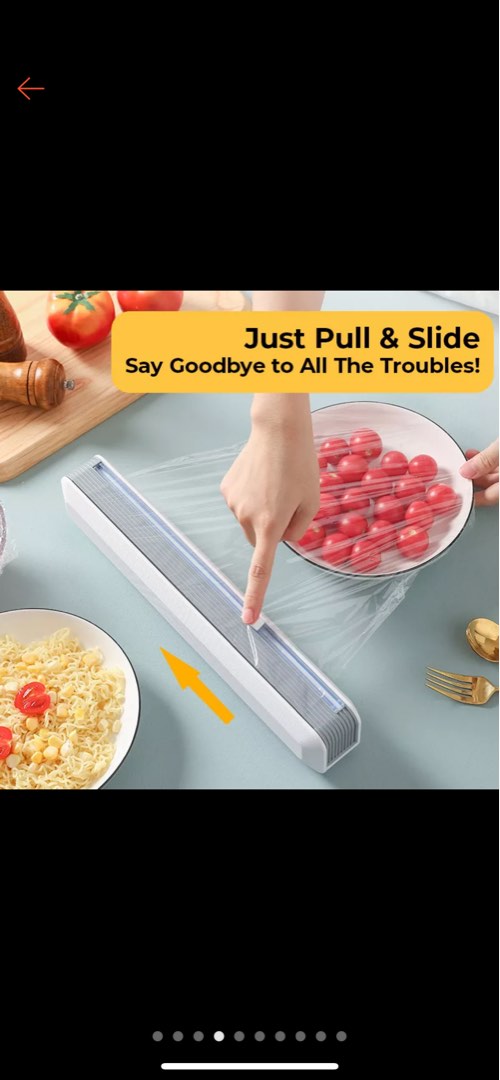 Cling film cutter/Cutting box/Household Cutter, Furniture & Home Living ...