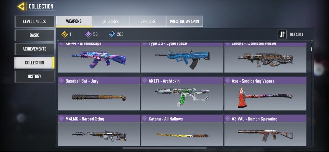 Codm acc, Video Gaming, Gaming Accessories, In-Game Products on Carousell