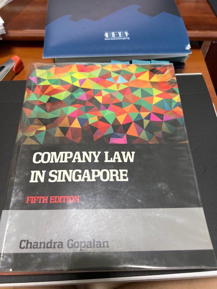 Company Law textbook - Chandra Gopalan, Hobbies & Toys, Books ...