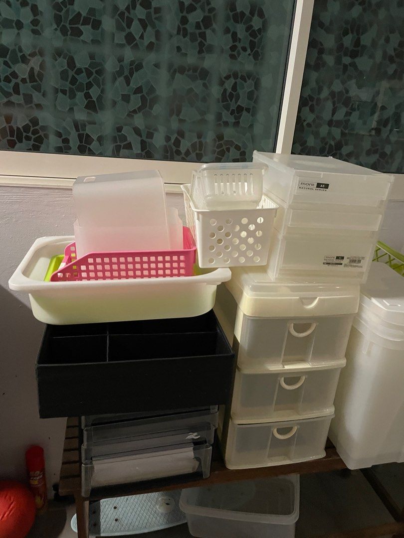 Containers and storage, Furniture & Home Living, Home Improvement ...