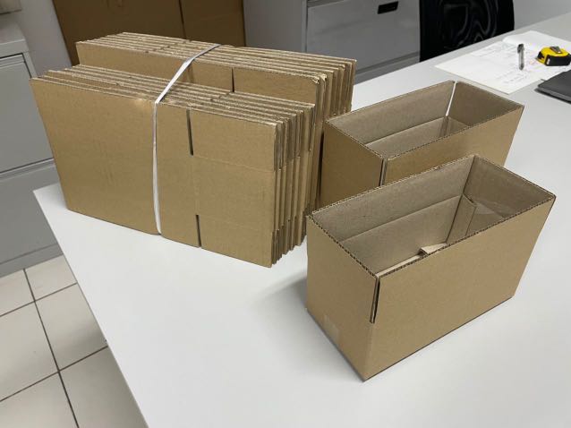 Corrugated Box / Packaging Cardboard Box, Hobbies & Toys, Stationary ...