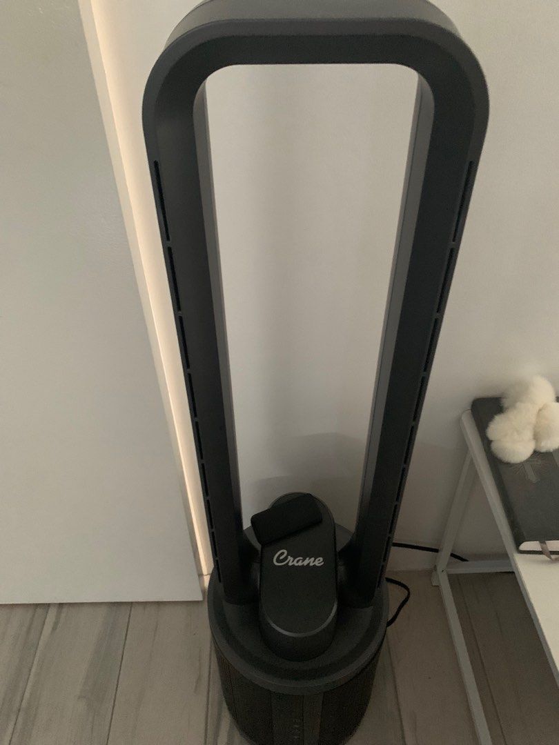 Crane 2-in-1 Air Purifier Bladeless Fan, TV & Home Appliances, Air ...