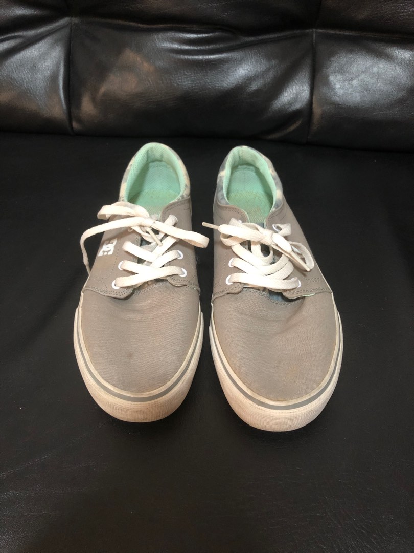 DC Gray shoes, Women's Fashion, Footwear, Sneakers on Carousell