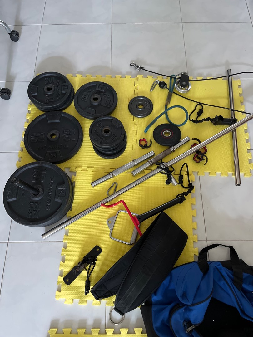 Decathlon Weight Plates Sports Equipment Exercise Fitness Weights