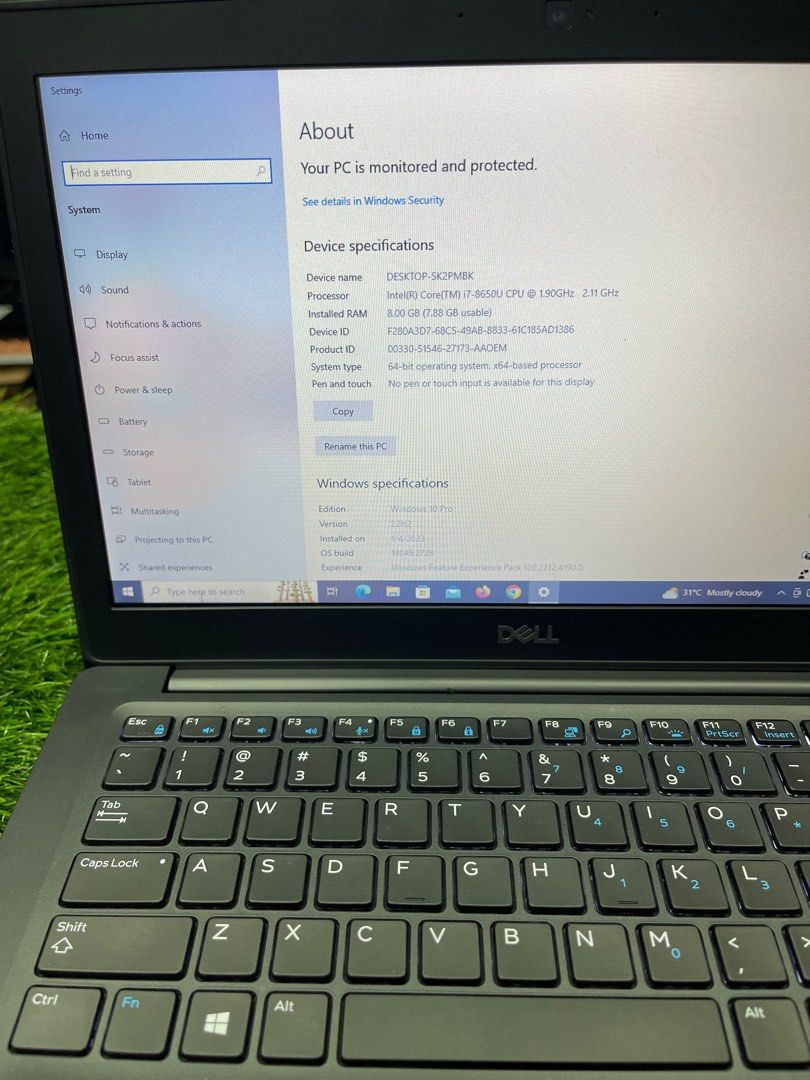 Dell latitude e7290 - i7 Processor 8th Generation laptop, Computers ...