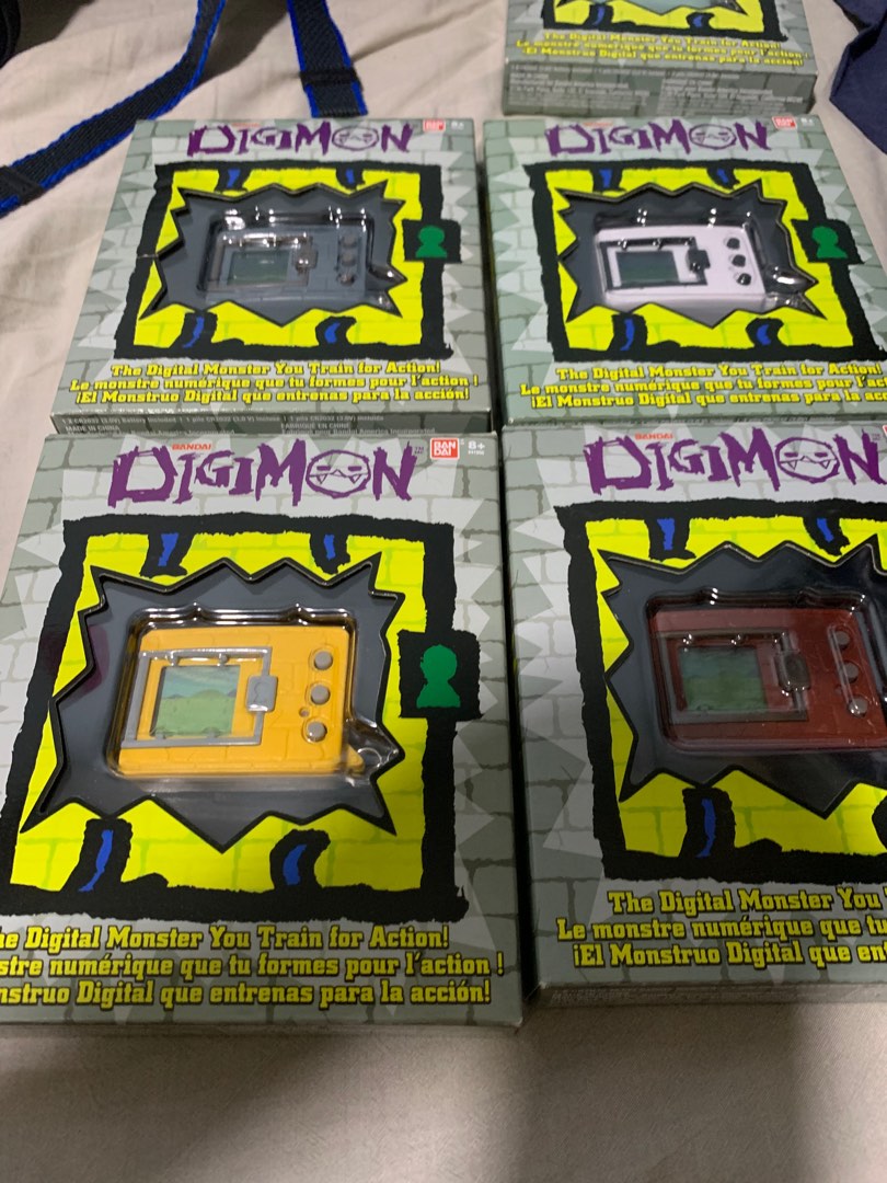 Digimon Bandai Original Digivice Virtual Pet Monster - various color ...