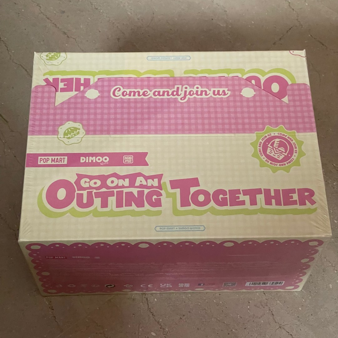 Dimoo Go On An Outing Together full set sealed POP MART blind box ...
