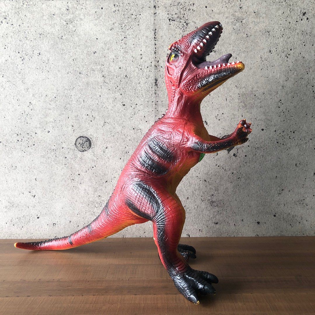 Dinosaur Rubber Toy, Babies & Kids, Infant Playtime on Carousell
