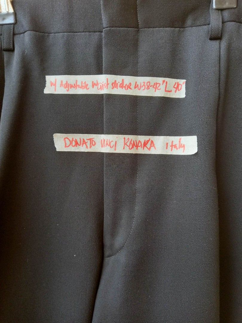 Donato Vinci By Konaka Italy Mens coat ser tuxedo Double Breasted plus size coat pants with ...