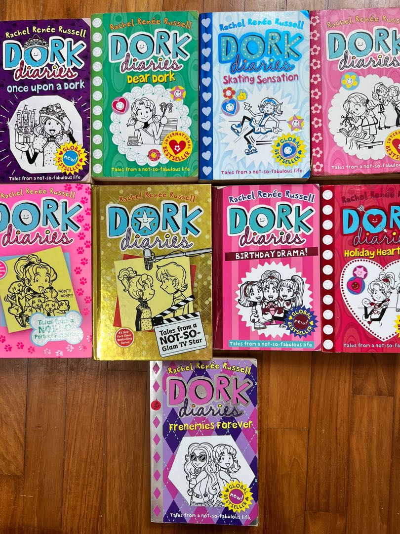 Dork Diaries Set, Hobbies & Toys, Books & Magazines, Children's Books ...