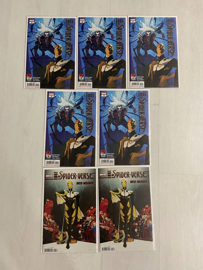 marvel comics Edge of spiderverse vol 2 #5, Hobbies & Toys, Books ...