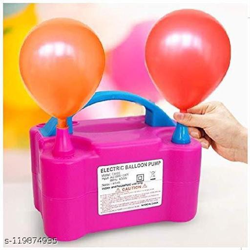 electric balloon pump Singapore 2 pin plug, Hobbies & Toys, Stationery ...