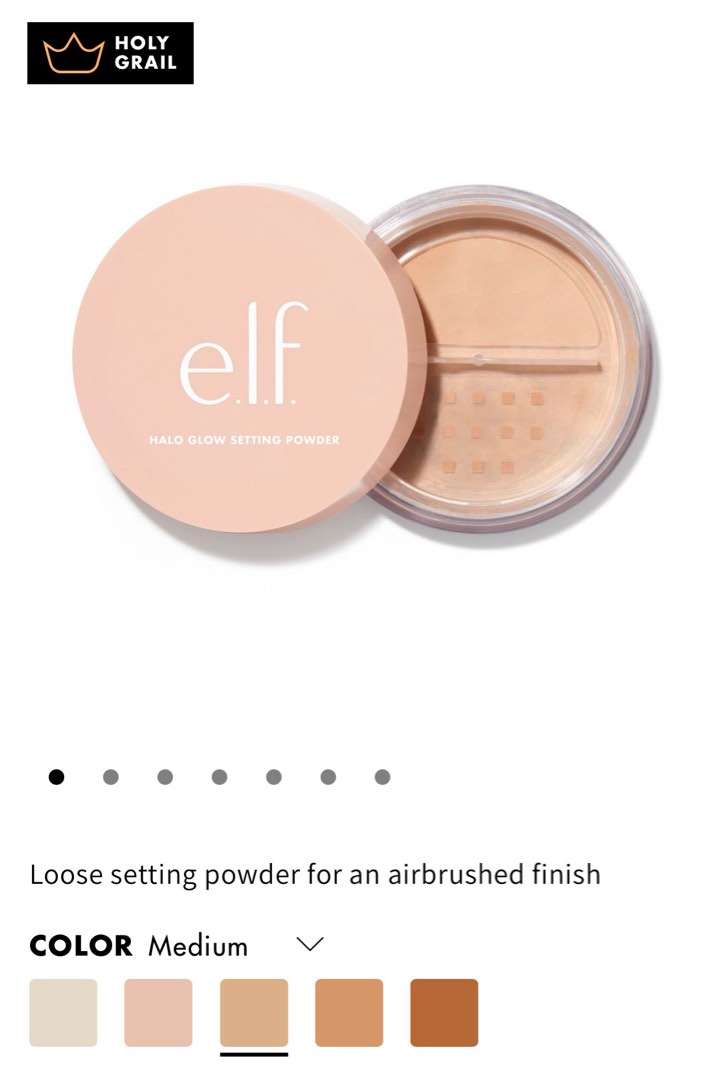 elf HALO GLOW SETTING POWDER, Beauty & Personal Care, Face, Makeup on ...